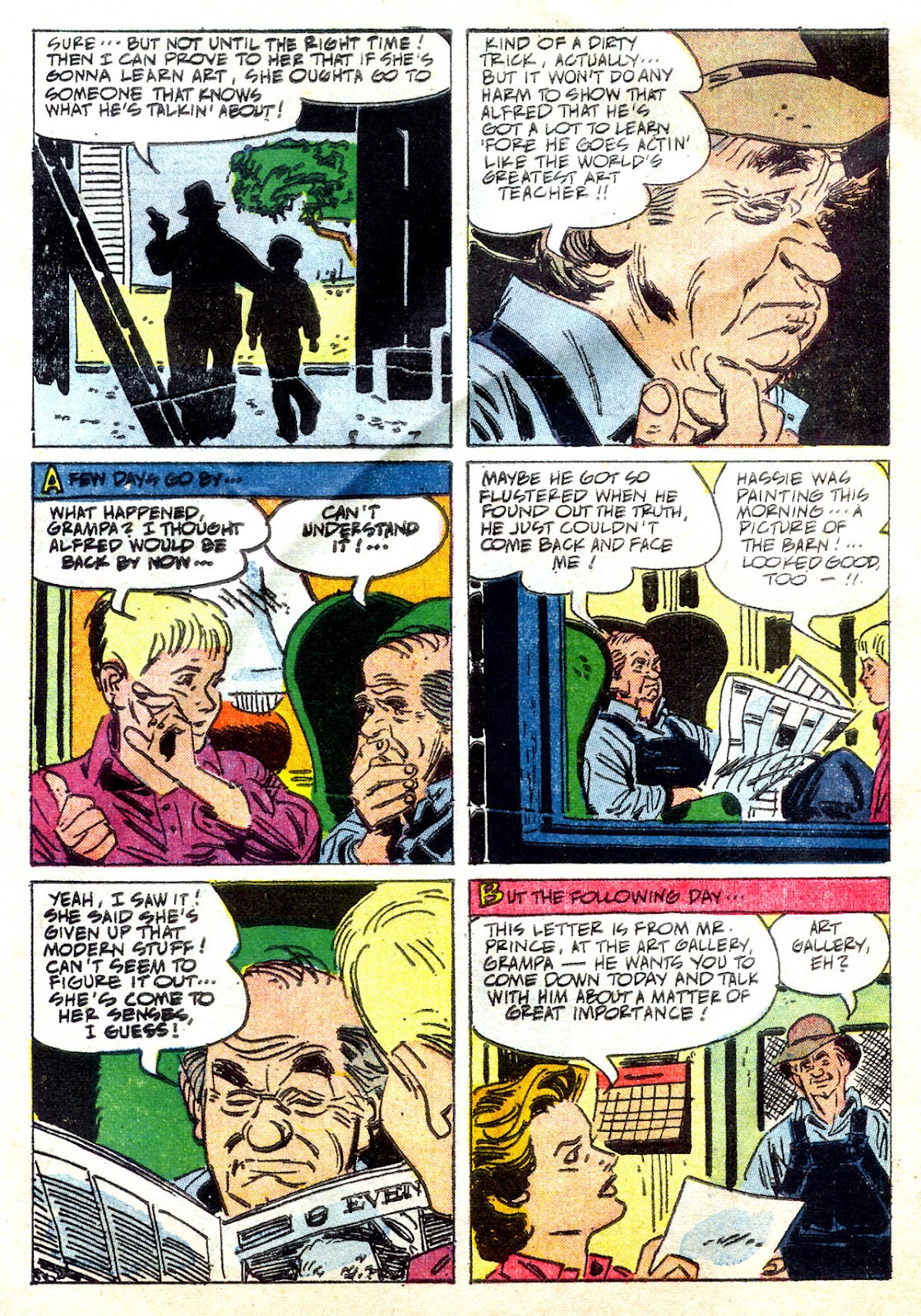 The ALEX TOTH archives: TOTH - FOUR COLOR COMICS 1134 Real McCoys ...