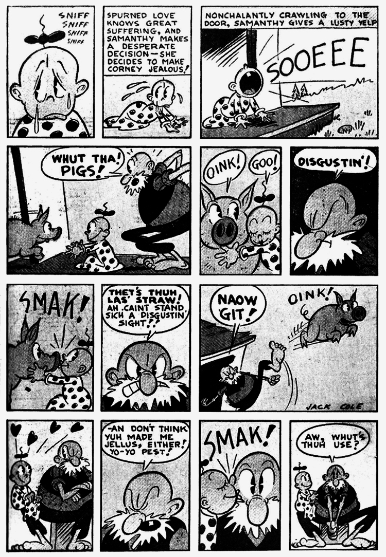 Cole's Comics: Jack Cole's Roots: A Rare Wild Early Comic Story and a ...