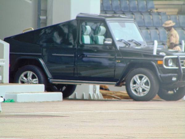Photos: Presidential State car being prepared for the inauguration ceremony