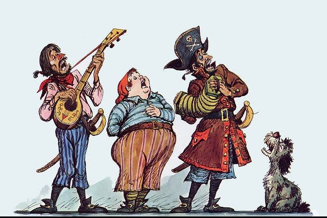 The Pirate (Ex) Chaplain: Early Art from The Pirates of the Caribbean ...