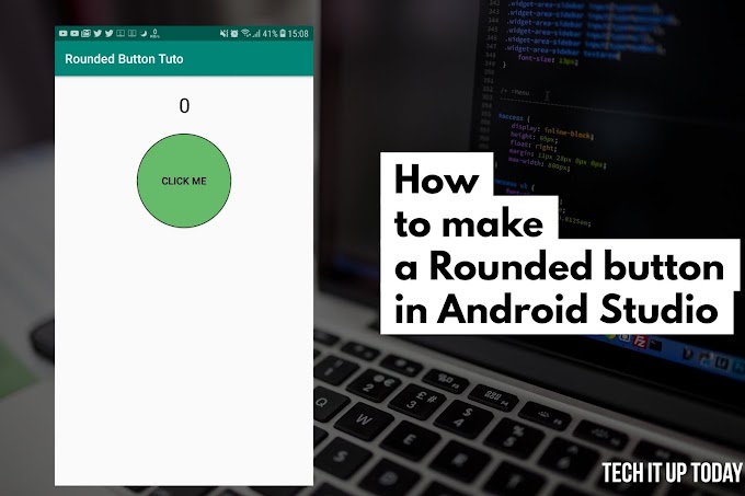 Android Studio - How To Make A Rounded Button