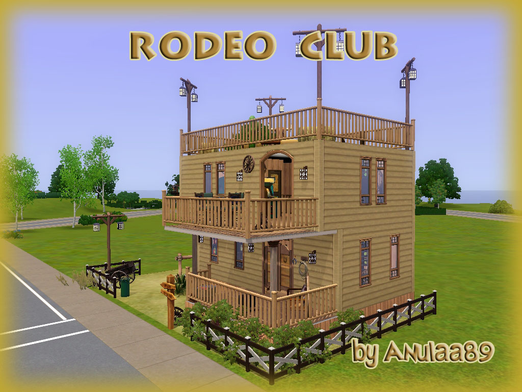 Klub Rodeo / Rodeo Club ~ Anulaa89 Creations - Stuff for The Sims 3 ...