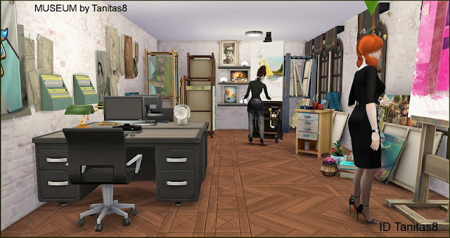 Sims 4 CC's - The Best: MUSEUM (NoCC) by Tanita