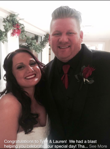 Walnut Creek Chapel: Lauren Rushing and Tyler Doolittle Deep Red/Black ...