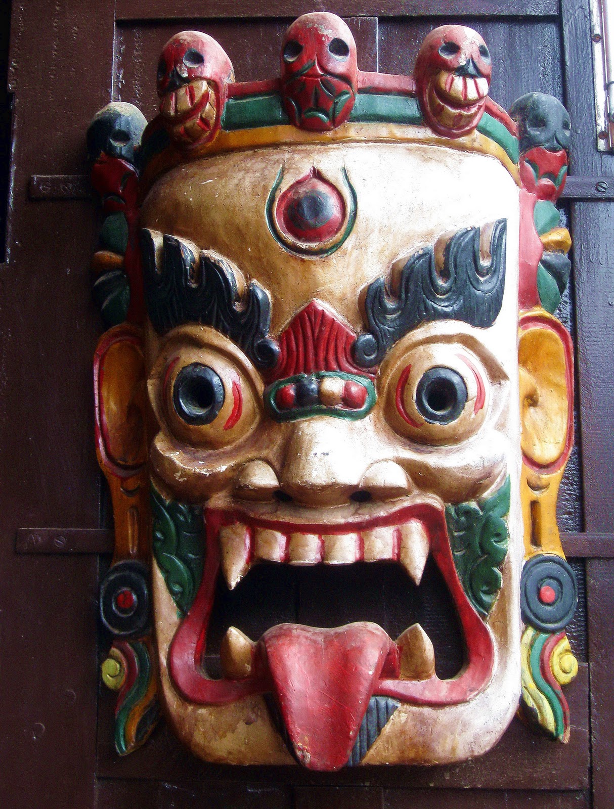Everyday Exile Photojournalism from Tibet in Exile: Deity Masks
