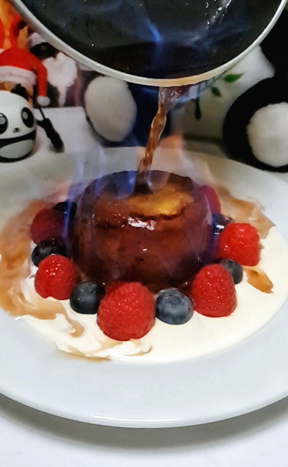 Flaming Lava Cakes – Recipe