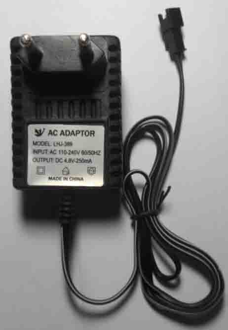 Jual aneka barang: adaptor OUTPUT DC 4.8V-250mA (untuk mobil mainan ...