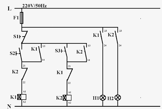 Baru 36+ Rangkaian Interlock