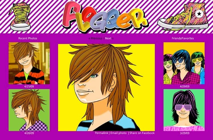 TigerCartoon: FLOGGERS CHARACTER