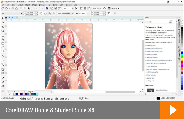 Megasoft - CorelDRAW Home & Student Suite X8 | Software