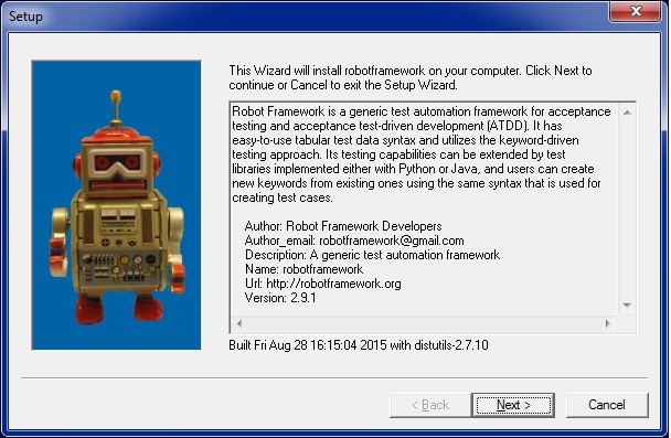 Setup for Robot Framework Automation – User friendly Tech help Setup for Robot Framework Automation – User friendly Tech help