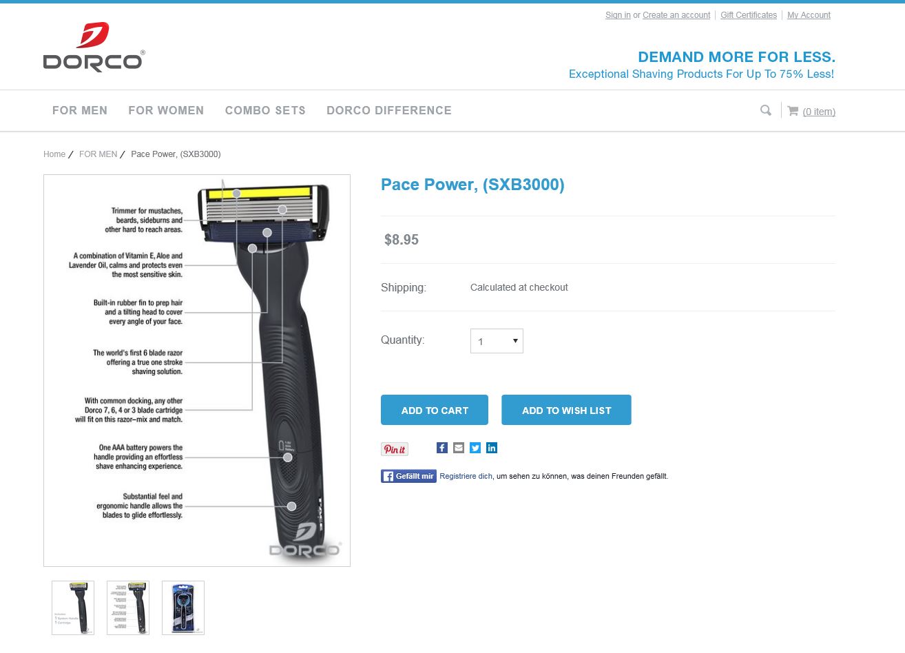 Dorco Pace 3D motion, Dorco Pace 6 pro, Dorco Pace 5 pro, Dorco Pace 7 ...