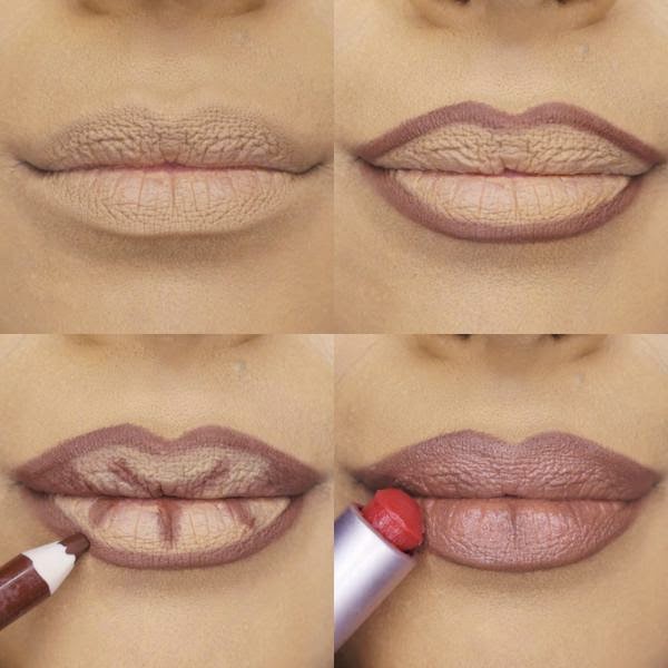 Makeup Trick For Bigger Lips Step By Step ~ Entertainment News, Photos ...
