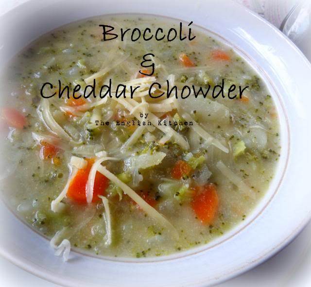 Broccoli and Cheddar Chowder | The English Kitchen