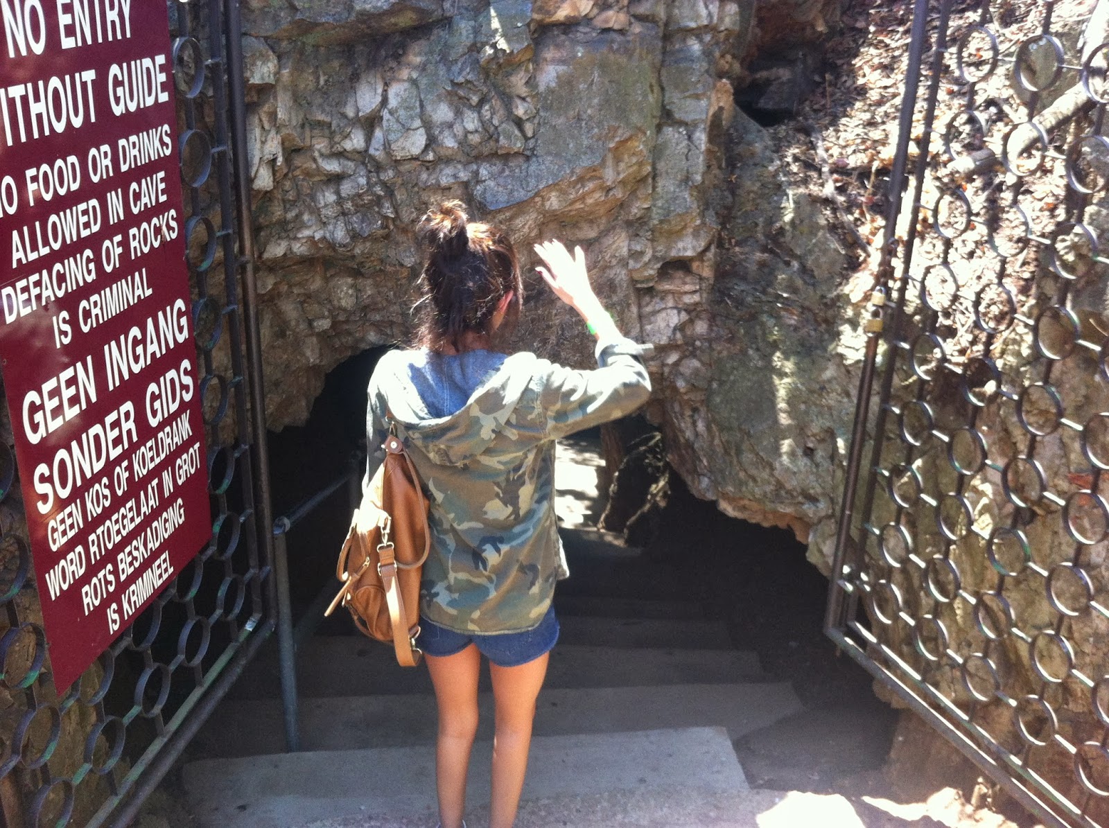 Shmay in Africa. : Sterkfontein Caves and Lesedi Village.