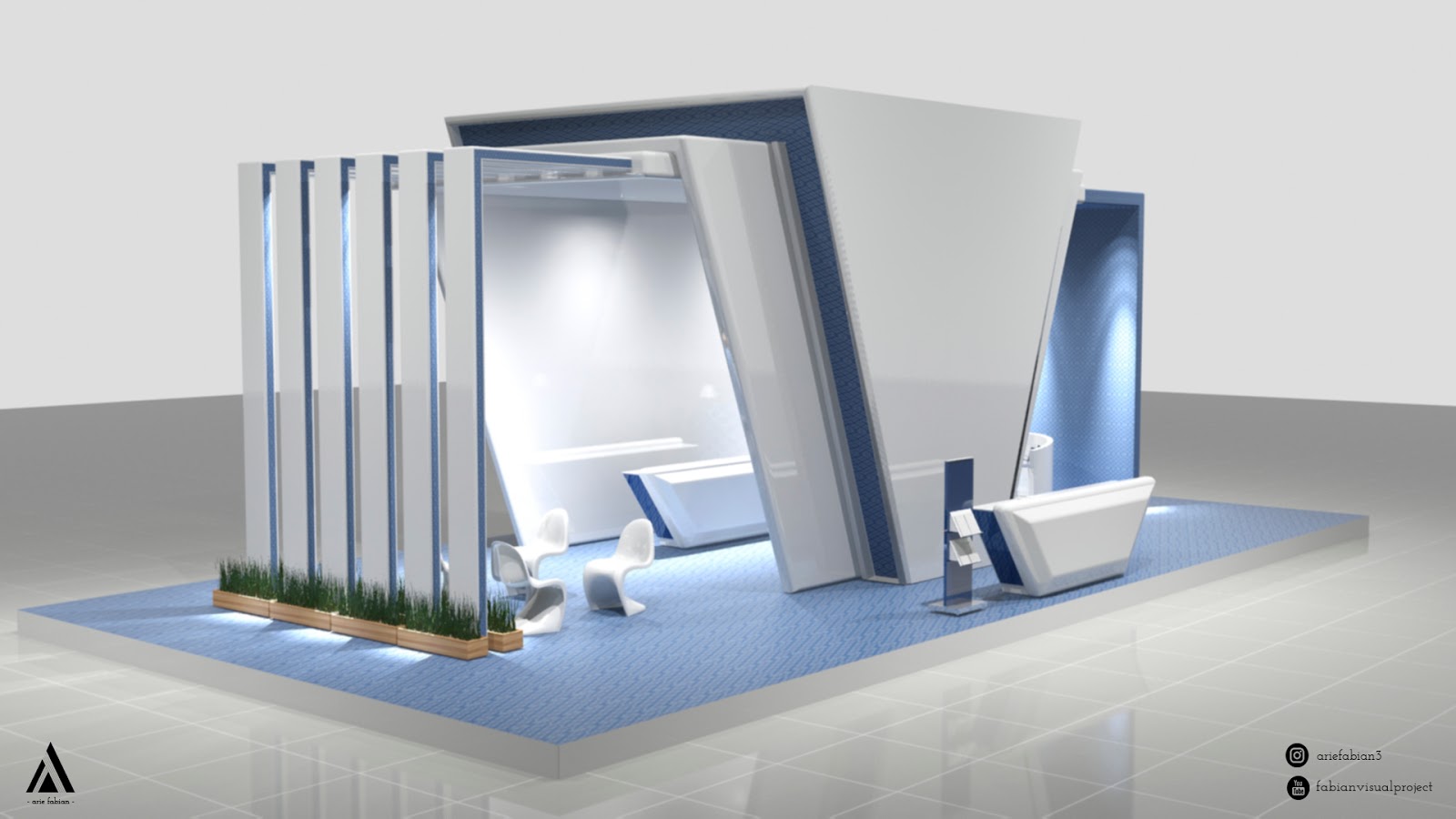 3D Visual Booth Exhibition