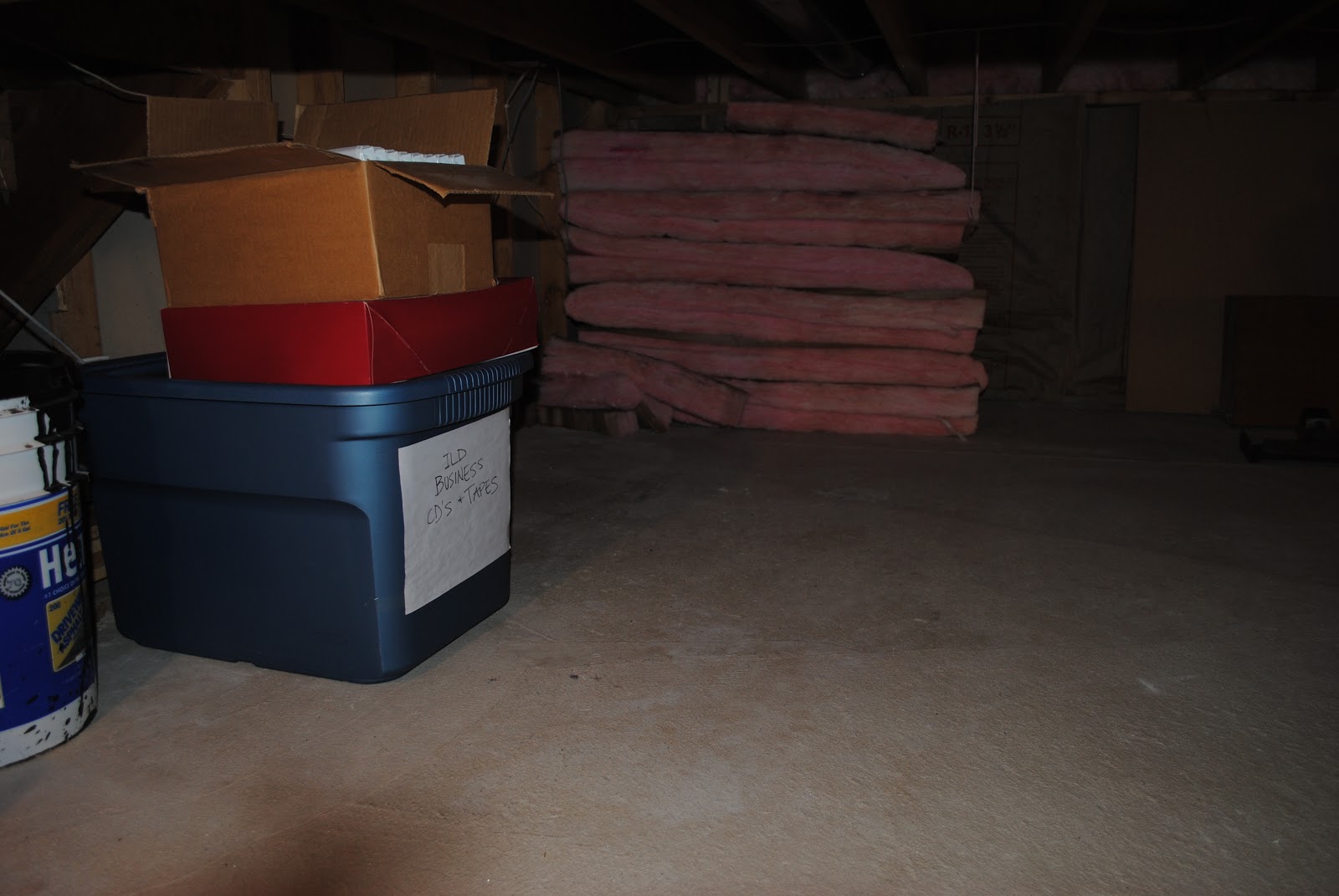 Tobie's thoughts: resolutions...early! Finished crawl space update!