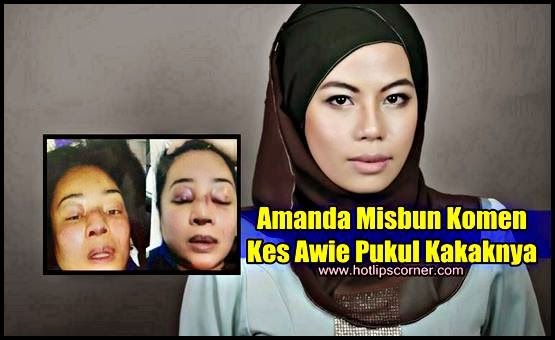 Viral Malaysia: Respon & Komen Pelakon Amanda Misbun Tentang Isu Awie ...