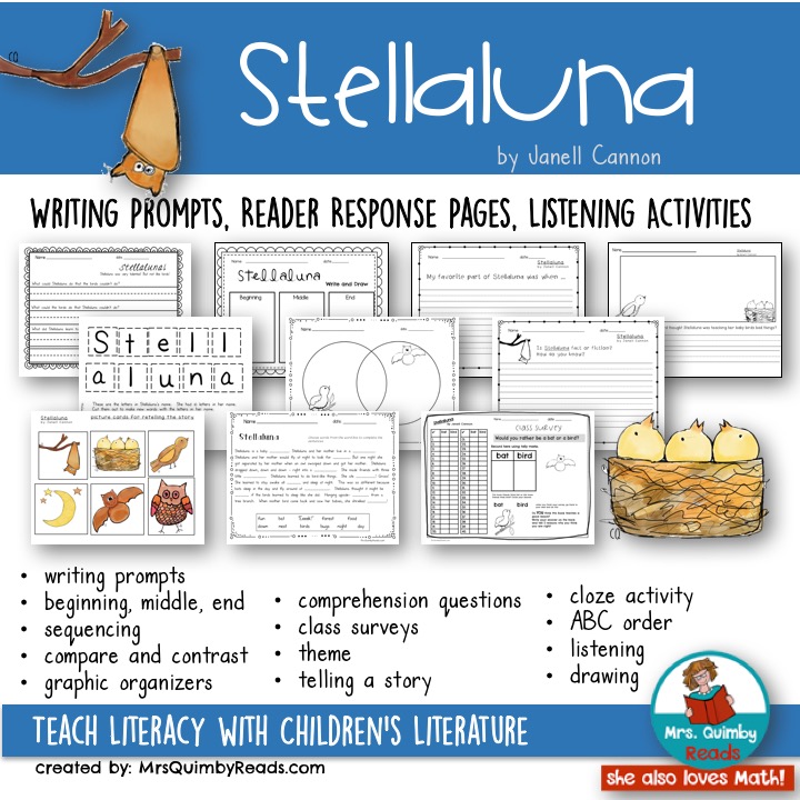 MrsQuimbyReads | Teaching Resources: How Stellaluna Inspires Children ...
