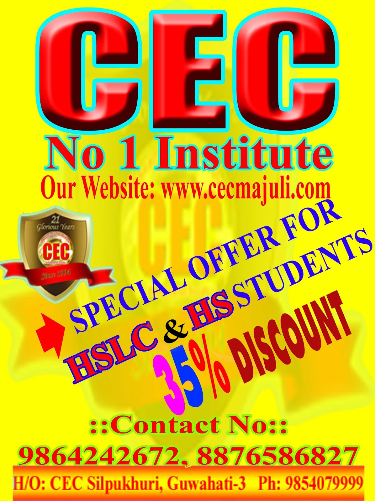 CEC - Majuli: Assam's No.1 Computer Institute...