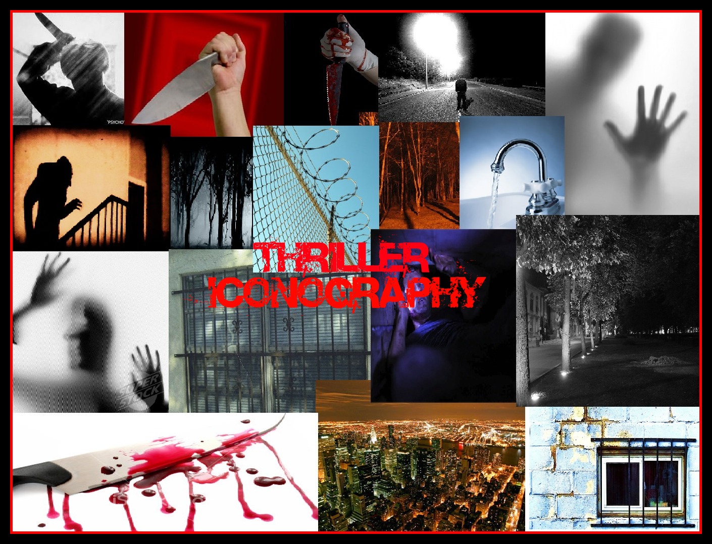 Sonya's AS Media Studies Blog: Iconography Associated with the Thriller ...