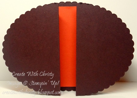 Fall Oval Stand-Up Card [Create With Christy]