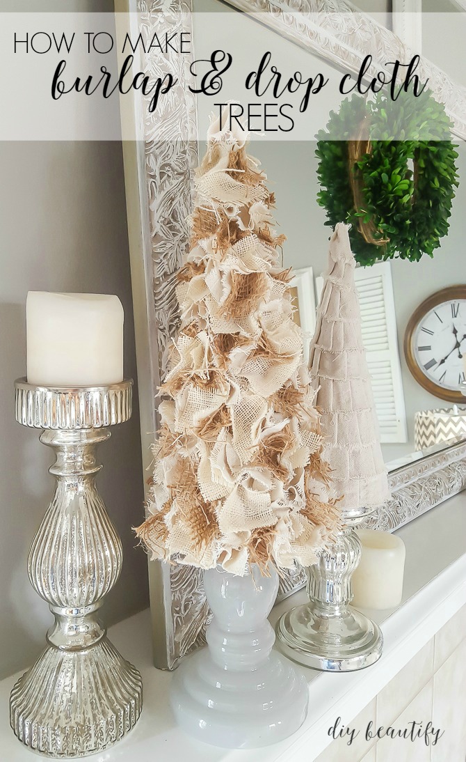 Burlap Projects - DIY Beautify - Creating Beauty at Home