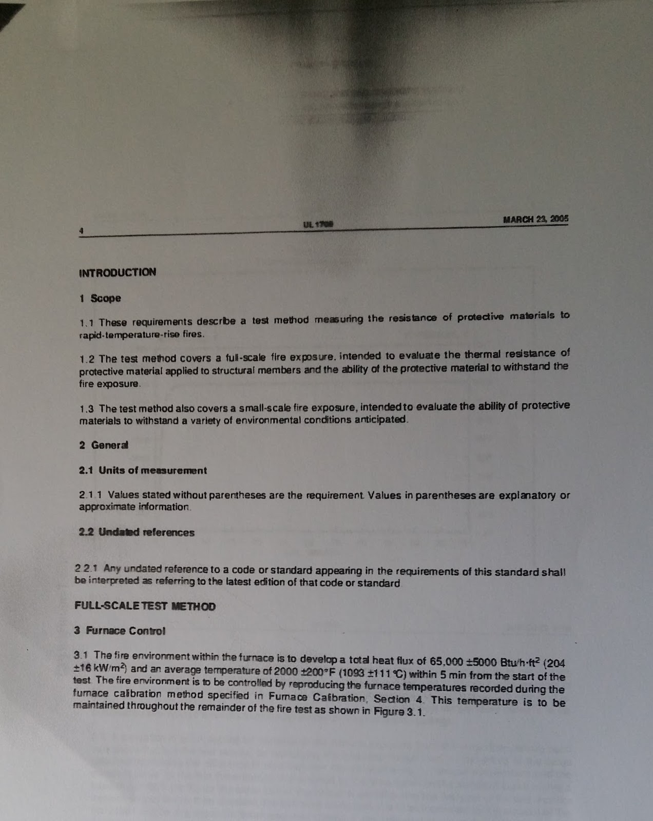 Passive Fire Protection Community: UL 1709