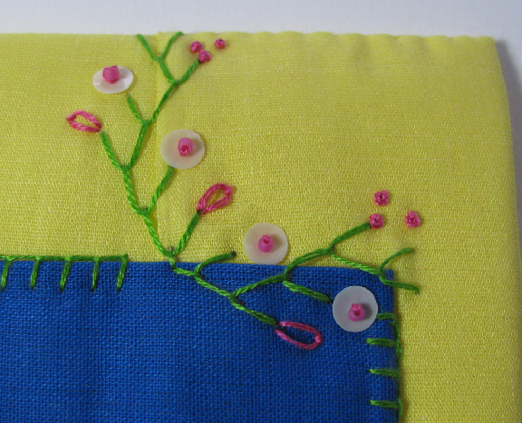 Raw edge patchwork - part two