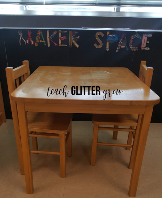 Science Lab Set Up - Teach Glitter Grow