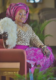 Photos from the wedding of Oba of Offa's daughter