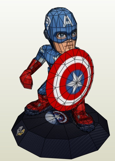 Our World: Papercraft Super Hero Marvel