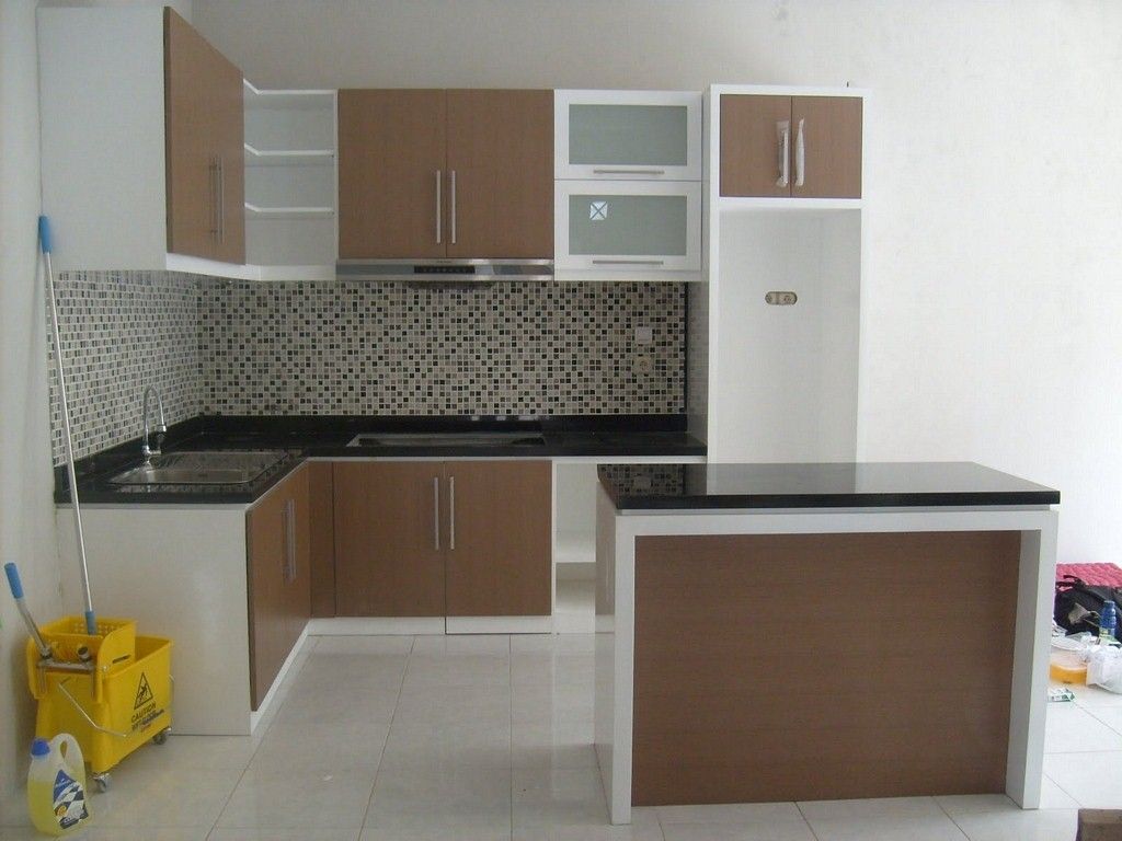 Gambar Kitchen Set Hpl Glossy Minimalis - Desain Model Kitchen Set