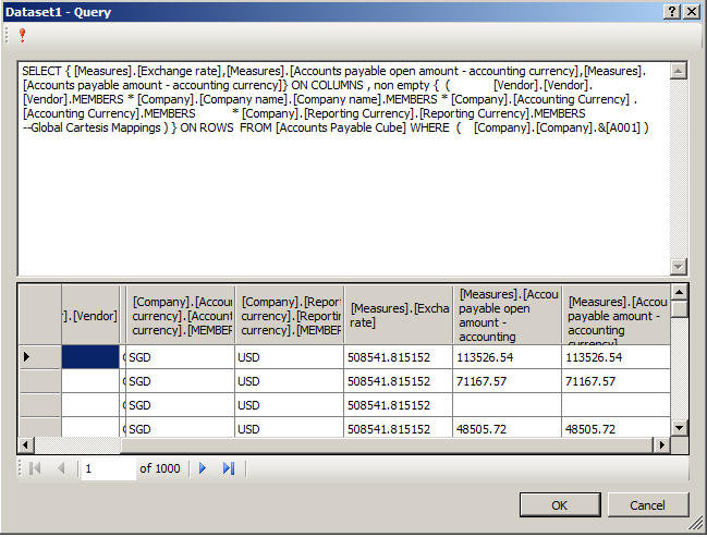 AX-SSRS: Creation of Dynamics AX Cube report (Analysis Report)