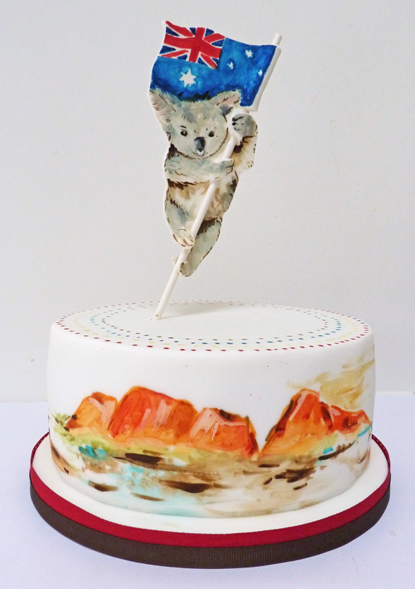 Amelie's House: Australia Day cake