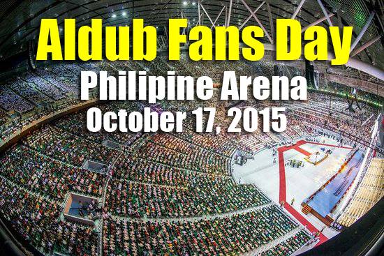 Aldub's Sa Tamang Panahon Fans Day Show At Philippine Arena On Saturday ...