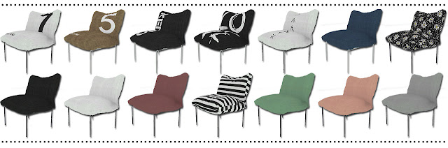 FLUFFY DINING CHAIR - Dinha