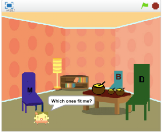 Move My Robot: Goldilocks and the Three Bears: A Scratch Project