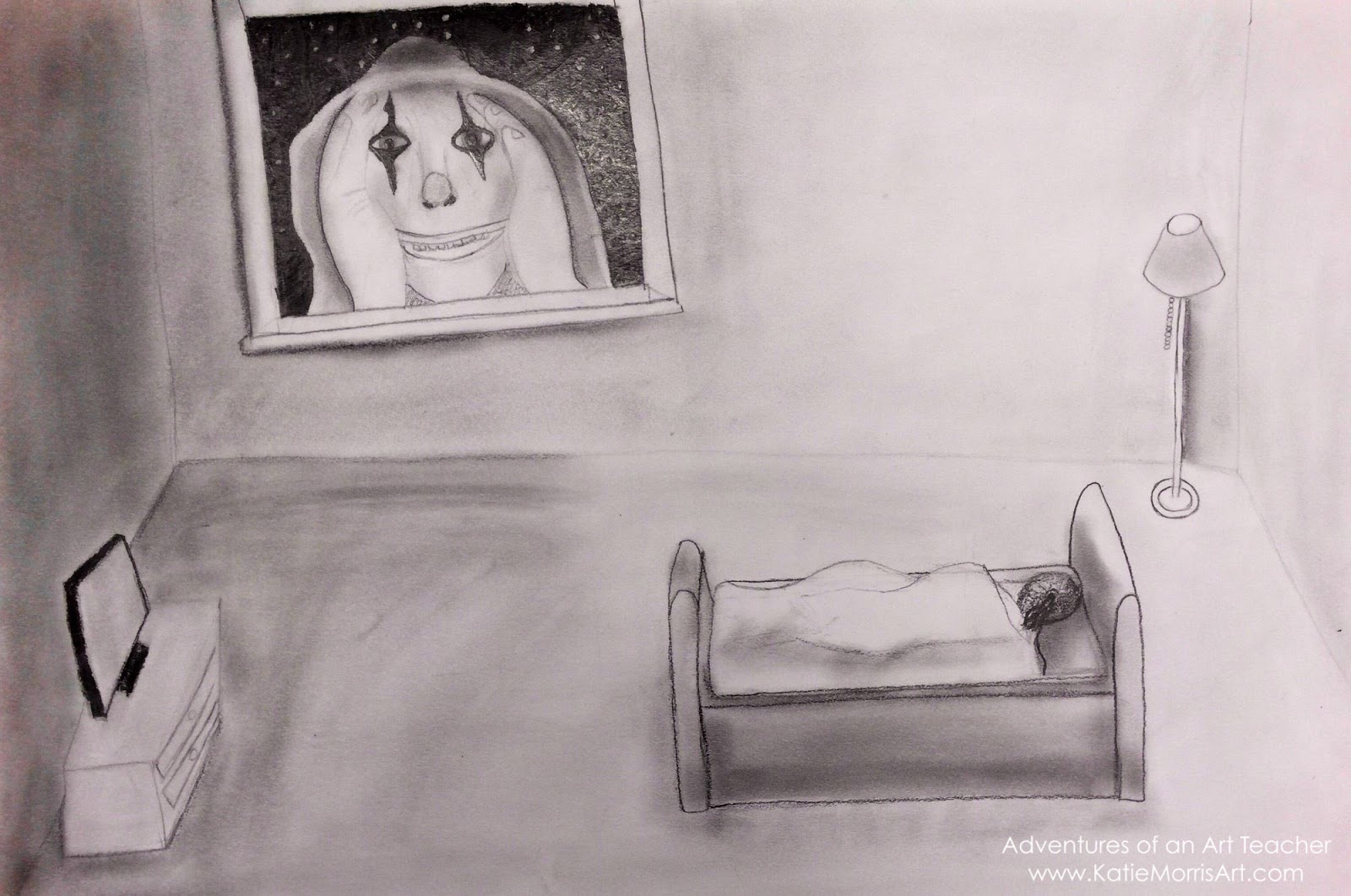 Fear Of Heights Drawing