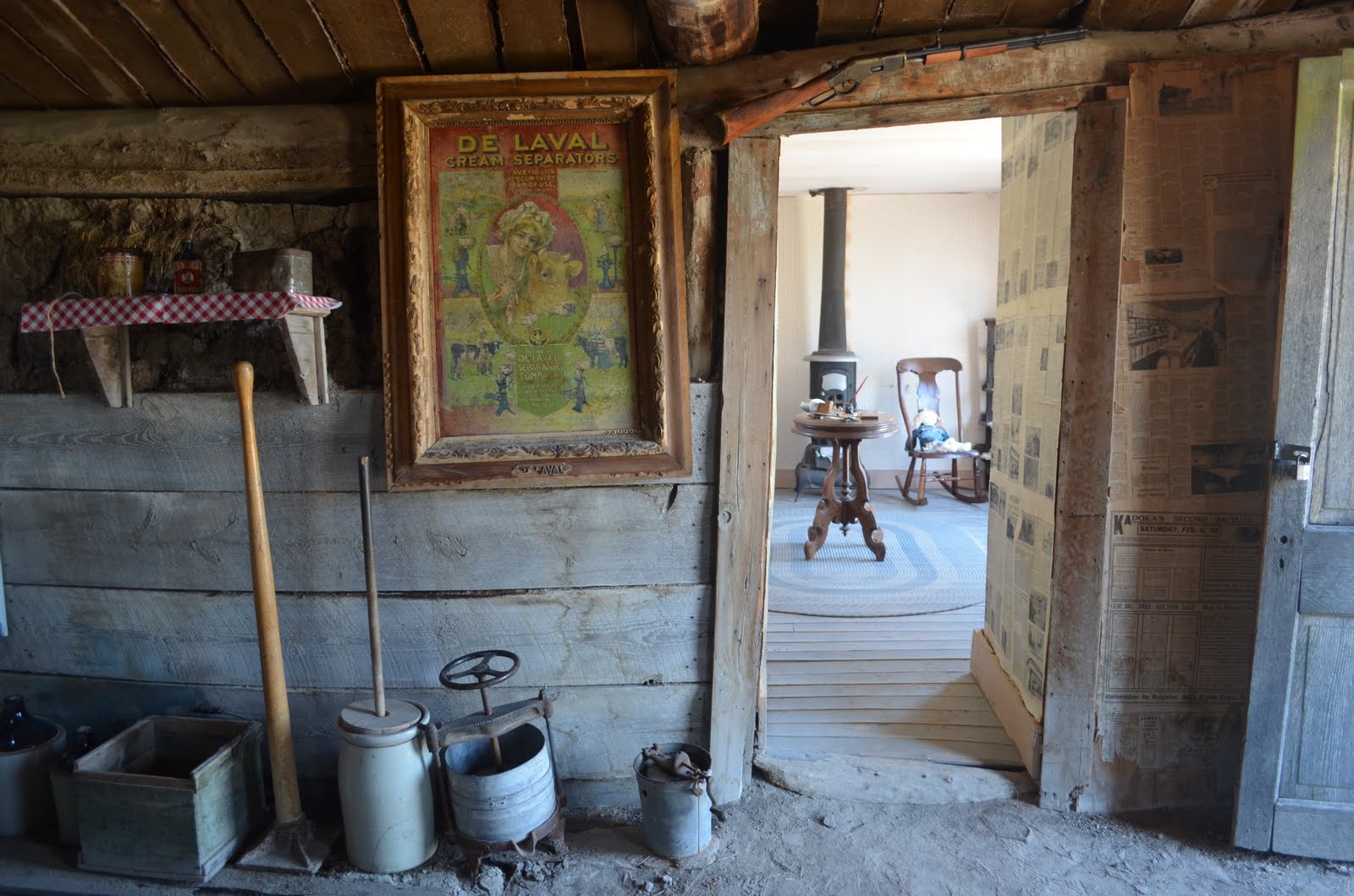La Chasseuse: Prarie Home Dugout, South Dakota