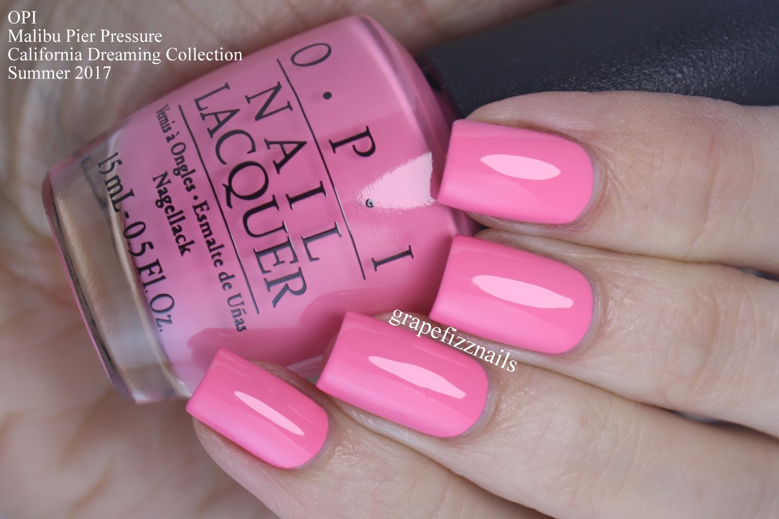 Grape Fizz Nails: New OPI California Dreaming Collection for Summer 2017