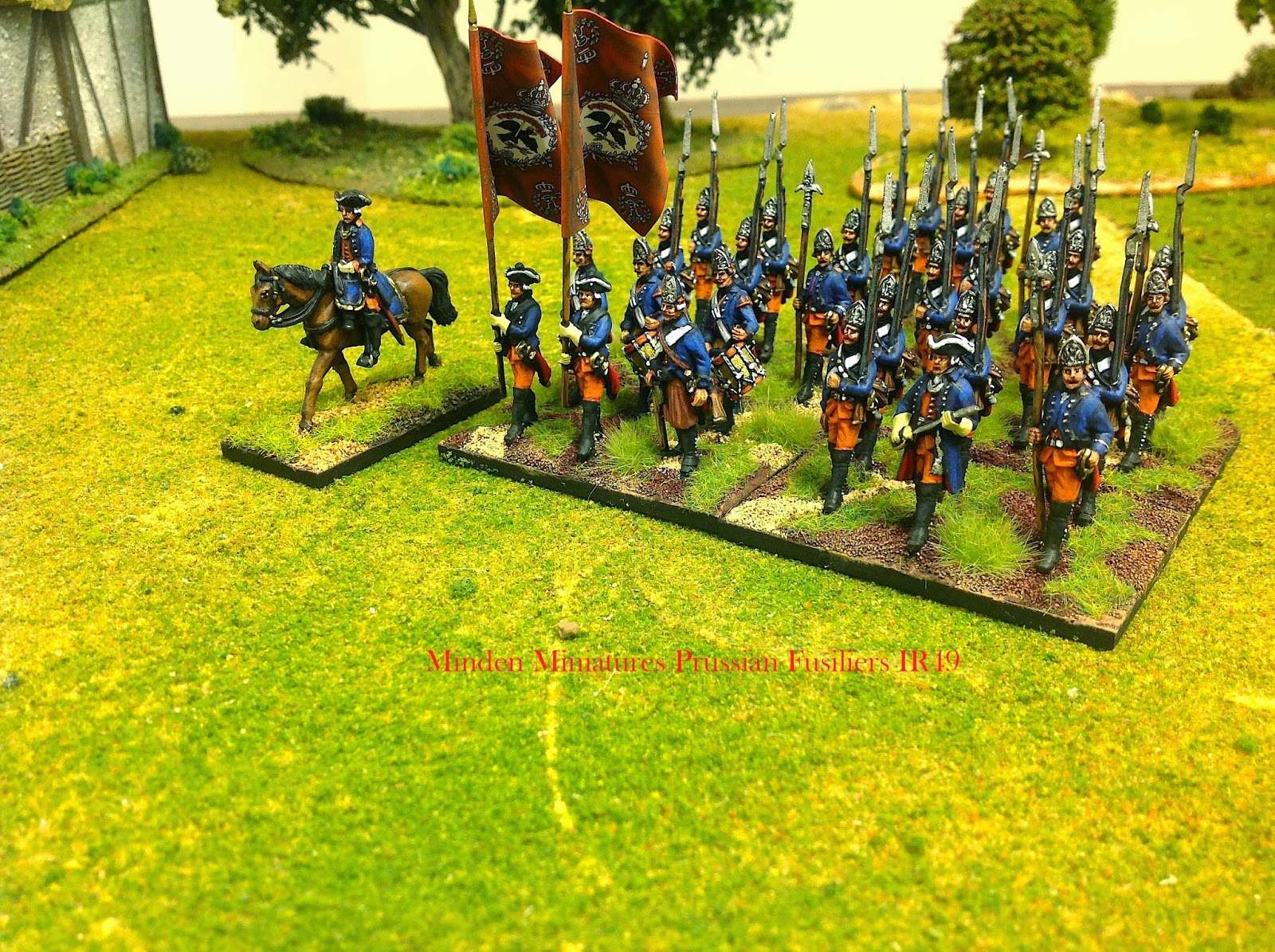 Minden Miniatures with Fife & Drum