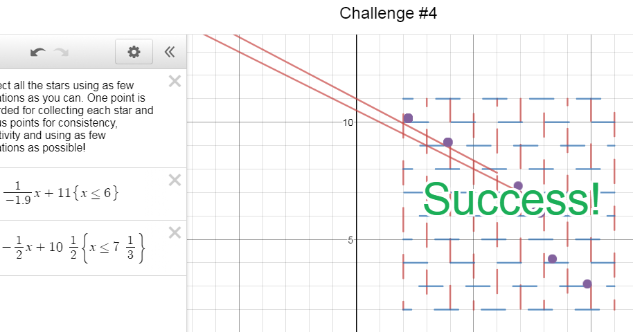 Kreie blog - Reflections of a HS Mathematics Teacher: Desmos Marbleslides Challenge Set