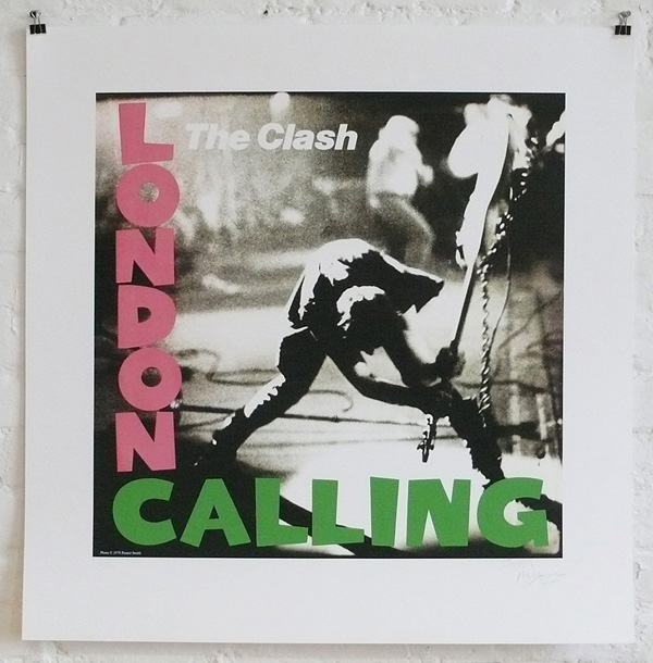 INSIDE THE ROCK POSTER FRAME BLOG: The Clash Album Cover Print Release