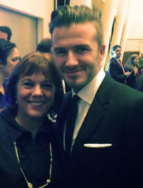 EYE ON MIAMI: Pictures of the week: Lynda Bell and David Beckham. By ...