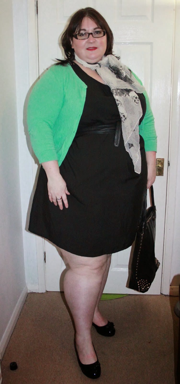 Fatshion Feb day 7 - Sky Lady OOTD - Love Leah