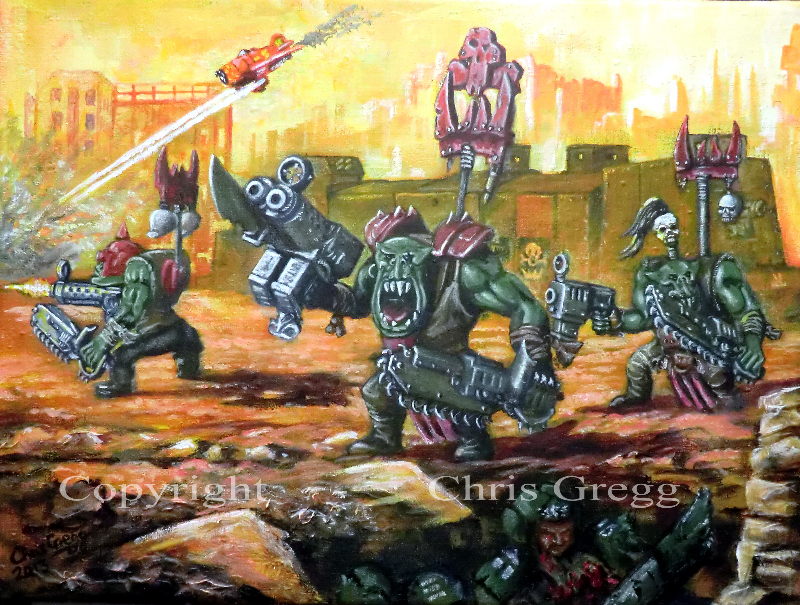 Not just old school wargaming: Whatever next? Old school Warhammer 40K?