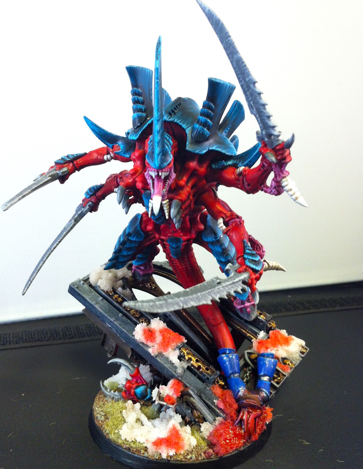 Dark Future Games: Hiv Fleet Behemoth Swarmlord; The Bane of Calgar!