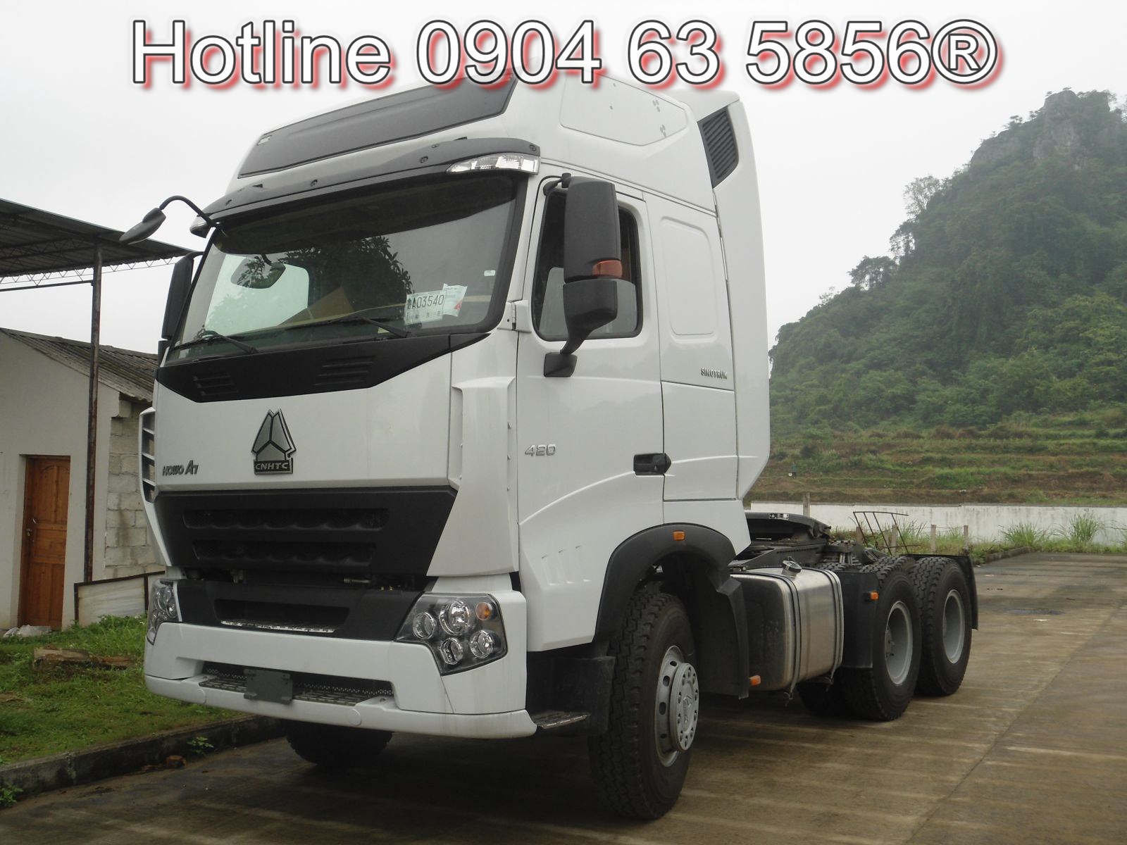 Xe tải Howo _ DONGFENG HANOI: Đầu kéo Howo A7 mới 420HP, bán Đầu kéo ...