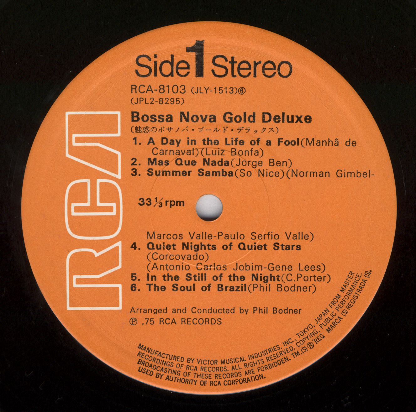 Phil Bodner 1975 Bossa Nova Gold Deluxe